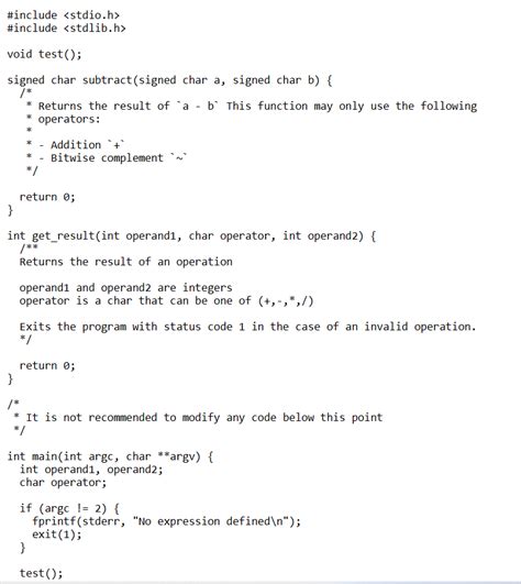 Solved I Need Help Editing And Completing The C Program Chegg