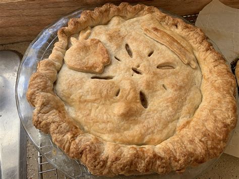 First Time Not Using A Frozen Pie Shell Turned Out Tasty But Crust