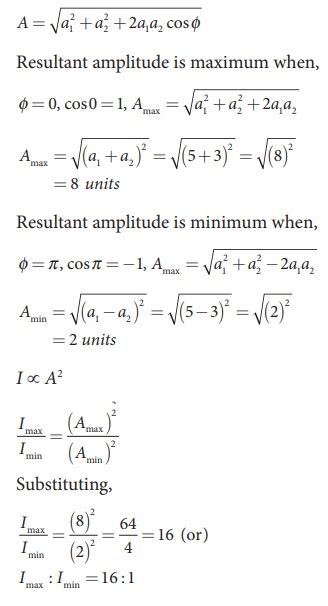 Solved Example Numerical Problems Wave Optics Physics
