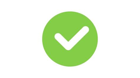 Green Checkmark Transparent Png