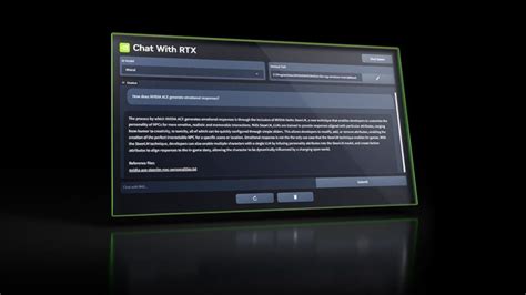 Nvidia S Chat With Rtx Is An Ai Chatbot That Runs Offline On Your Personal Files