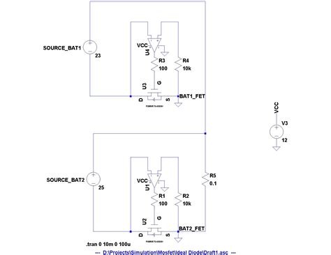 Mosfet Ideal Diode Simple Ee