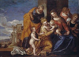 聖カタリナの神秘の結婚 ヴェロネーゼ、国立西洋美術館 Wikipedia