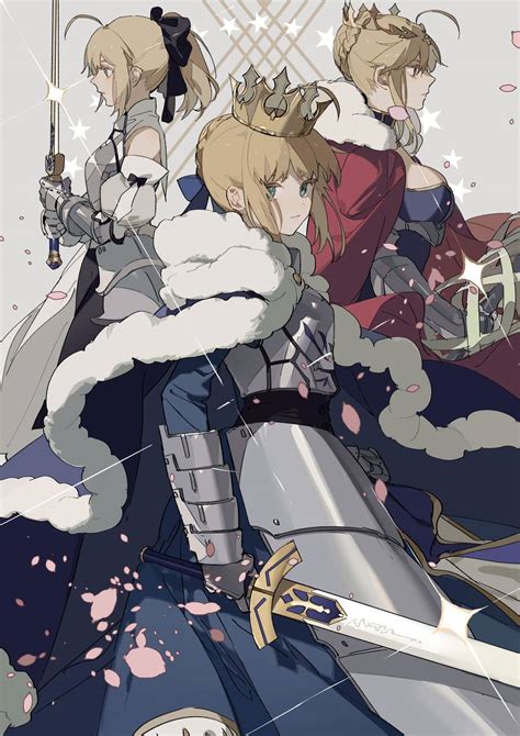 Artoria Pendragon Evolution by Gabrielescala2306 on DeviantArt