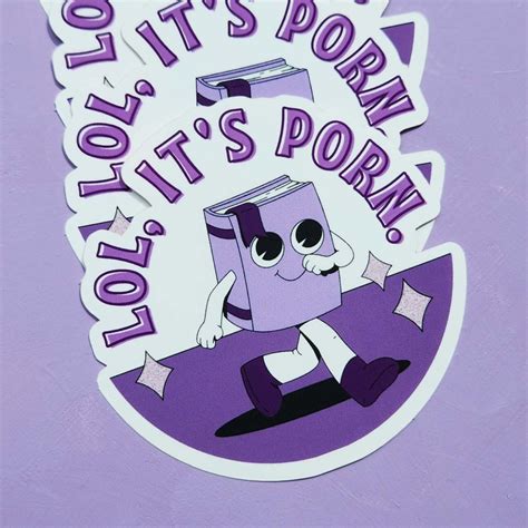 Lol Its Porn Dye Cut Sticker Waterproof Stickers