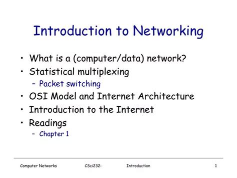 Ppt Introduction To Networking Powerpoint Presentation Free Download