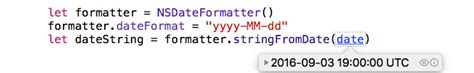 Ios Getting Next Date When Trying To Convert Nsdate To String Stack