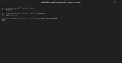 Using Git Bash With Hyper On Windows Winner Timothy Bolorunduro