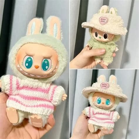 Labubu Keychain Labubu Outfit First And Second Generation Labu Pendant
