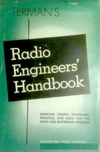 Radio Engineers Handbook By F E Terman Open Library