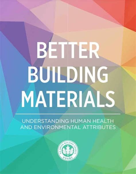 Better Building Materials