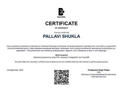 Pallavi Shukla On Linkedin Internshipcomplete Backenddevelopment