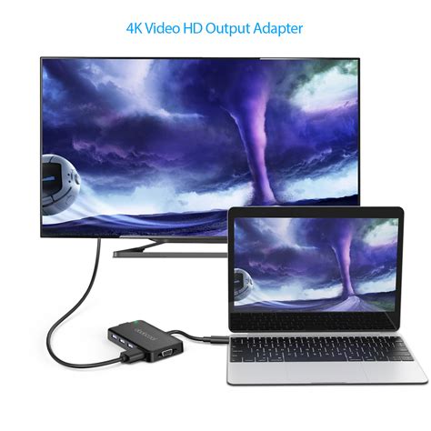 7 In 1 Multifunction Usb C Hub