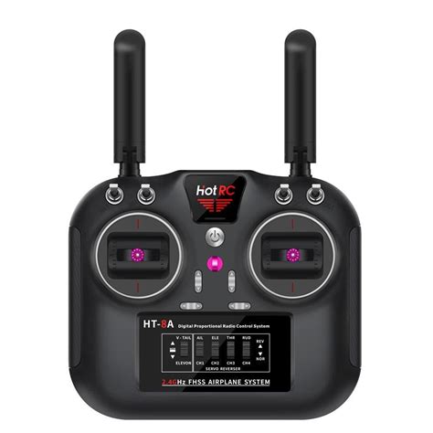 Hotrc Ht 8a 2 4g 8ch Rc Transmitter Fhss And 8ch Receiver With Box F
