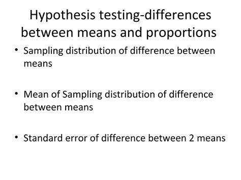 Hypothesis Testing 2 Ppt