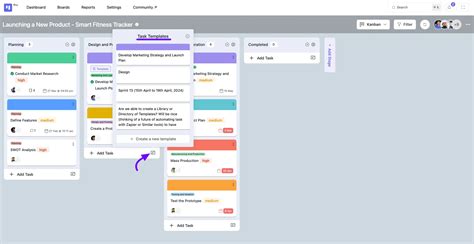 Fluentboards Using Task Templates