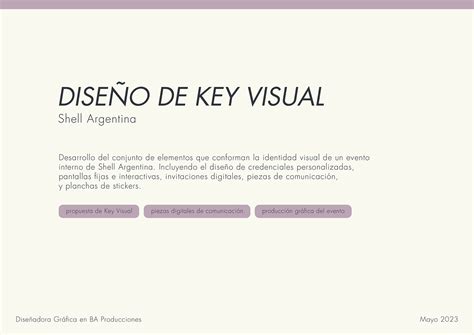Key Visual Shell Argentina Behance