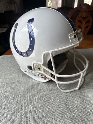 Indianapolis Colts Nfl Riddell Full Size Football Helmet Circa 1994 Ebay