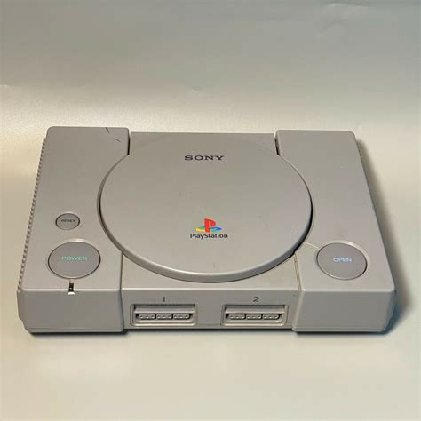 Sony Playstation 1 Ps1 Console With Cables And Original Controller