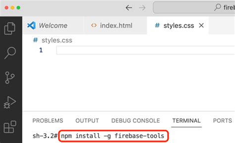 Create And Deploy A Website To Firebase