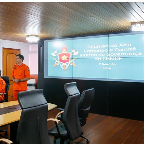 Governança Do Cbmdf Realiza Primeira Reunião De 2026 Cbmdf