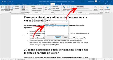 How To View Multiple Documents Simultaneously In Microsoft Word Step