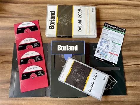 Box Cds Borland Delphi 2005 Professional Original Mercadolivre