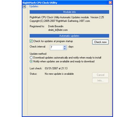 Rightmark Cpu Clock Utility Download