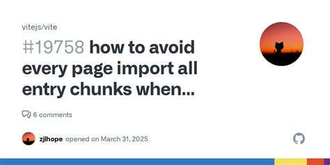 How To Avoid Every Page Import All Entry Chunks When Buiding A Multi Page · Issue 19758