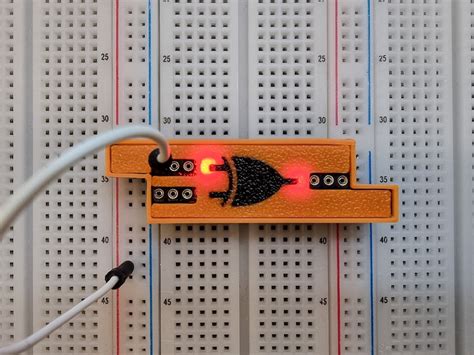 Logic Gates Set Of 26 4 Illuminated Logic Gates 1 Binary Counter And Decimal Outputs Designed