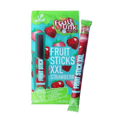 Fruit Funk Fruit Sticks Strawberry 100g Bookazine Hk