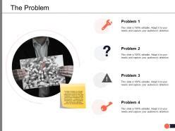 The Problem Solution Ppt Powerpoint Presentation Visual Aids Diagrams Presentation PowerPoint