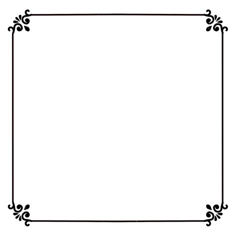 사진 프레임 검정 복고풍 간단한 무늬 장식 고전 고대 유럽 식물 무늬 잎 무늬 테두리 전통 무늬 액자 전통 식물 패턴 Png 일러스트 및 Psd 이미지 무료 다운로드