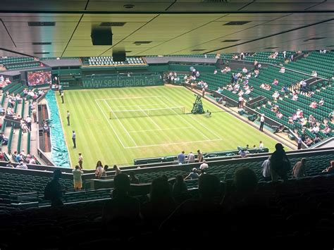 Wimbledon Centre Court View From Seat Block 511