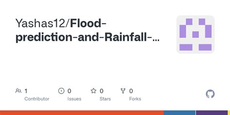 Github Yashas12 Flood Prediction And Rainfall Analysis