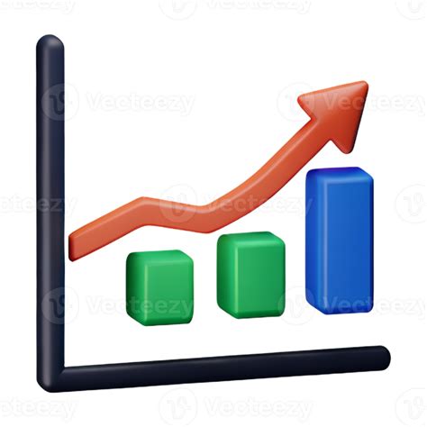 Graph Chartbar Stock Ai Generative 29163587 Png