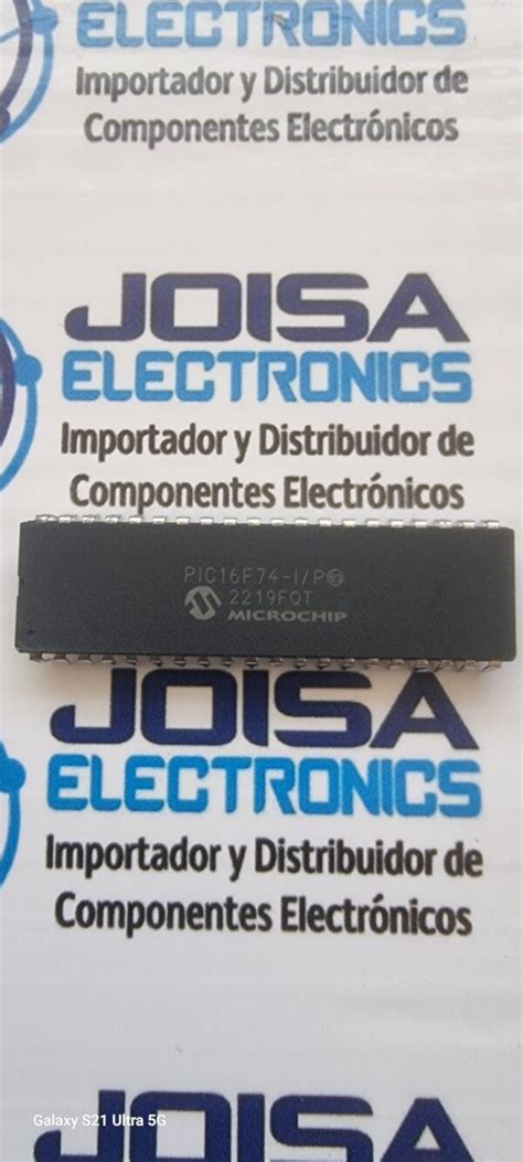 Pic16f74 Ip Memoria Dip Joisa Electronics