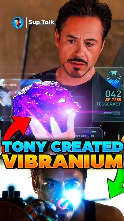 Tony Stark Created Vibranium In Iron Man 2 #TonyStark #IronMan #shorts ...