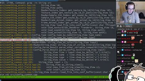 tsoding on twitch custom tui framework in rust cm development ep