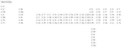 Javascript How To Create Matrix Like Group Of Checkboxes With Blank Spaces In Some Cells In