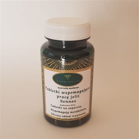Sennax Kapsułki Suplement wspomagający pracę jelit — Goldbrudherbs