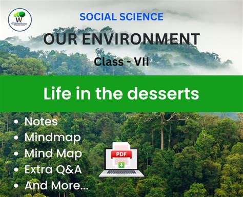 Life In The Deserts Class 7 Worksheet With Answers