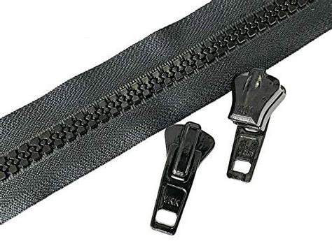 Ykk 10 Heavy Duty Vislon Molded Zipper Chain 5 Yards And 210 Vislon