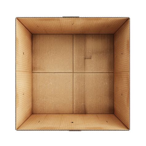 An Open Cardboard Box 48340308 Png