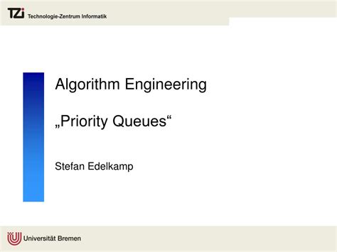 Ppt Algorithm Engineering „ Priority Queues“ Powerpoint Presentation
