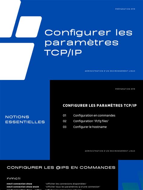 Configurer Les Paramètres Tcp Ip Pdf