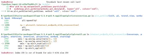 Still About Plotpathline In Plotcrosssection · Issue 1108 · Modflowpyflopy · Github