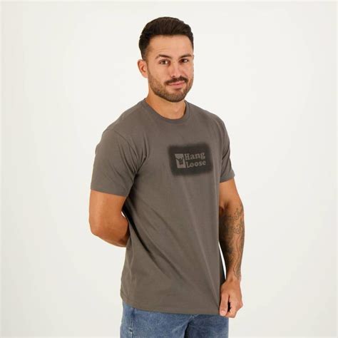 Camiseta Hang Loose Silk Mc Stencil Masculina Centauro