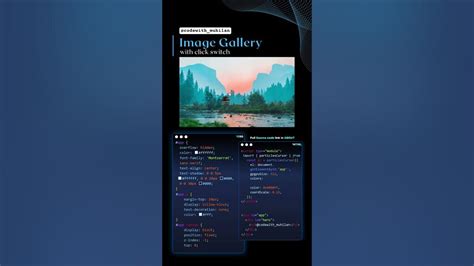 Image Gallery Using Css ️ Codewithmuhilan Css Coding Youtube