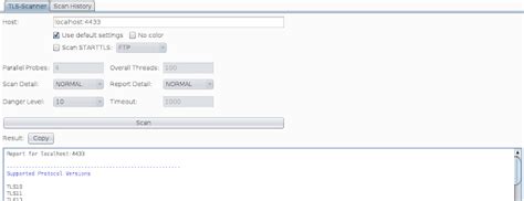 On Web Security And Insecurity Scanning TLS Server Configurations With Burp Suite